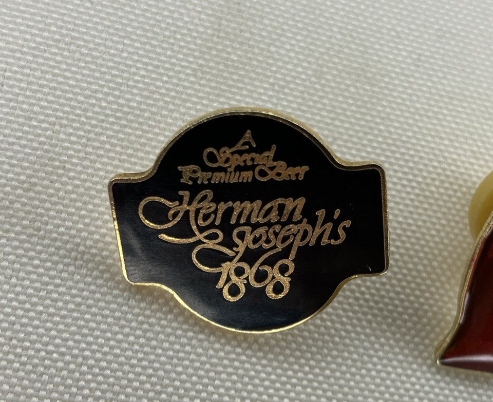 Lot/5 Beer Lapel Pin Pinback Biker Motorcycle Pins Rainier Michelob ...