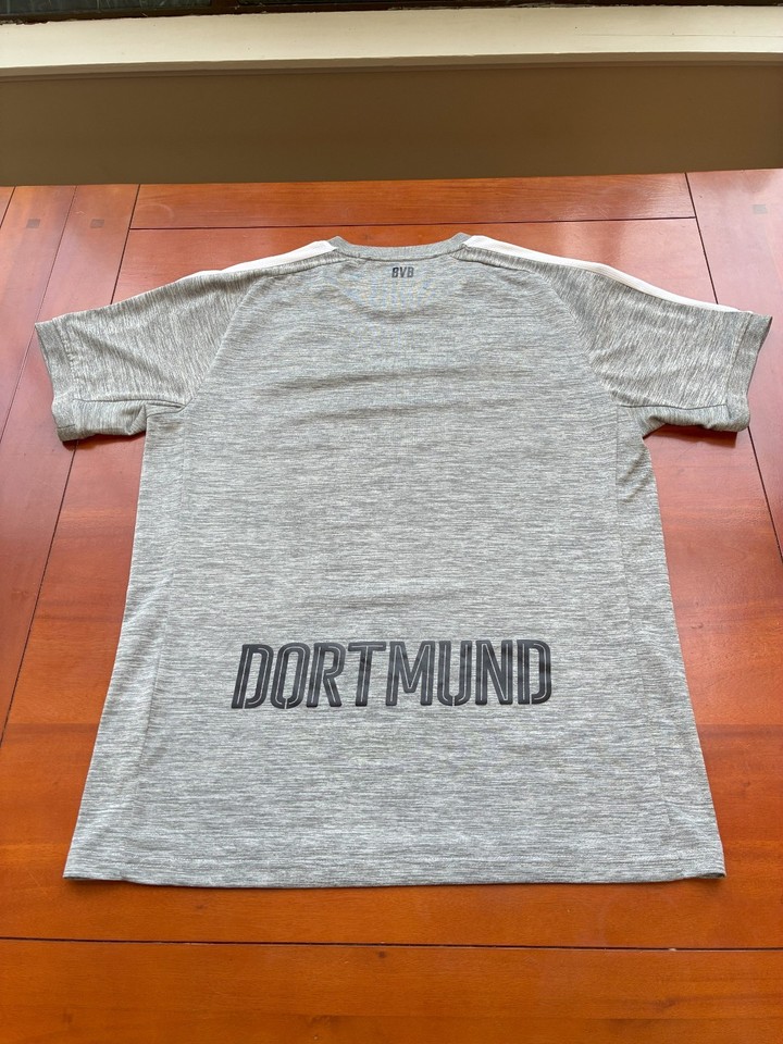 BVB Borussia Dortmund 2017-18 Jersey/Kit Third Gray/White | eBay