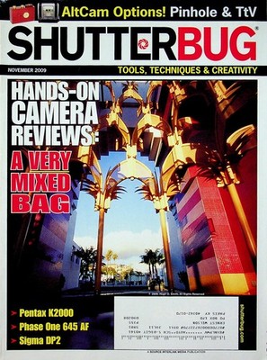 Shutterbug Magazine NOVEMBER 2009 Your Photo and Digital Imaging ...