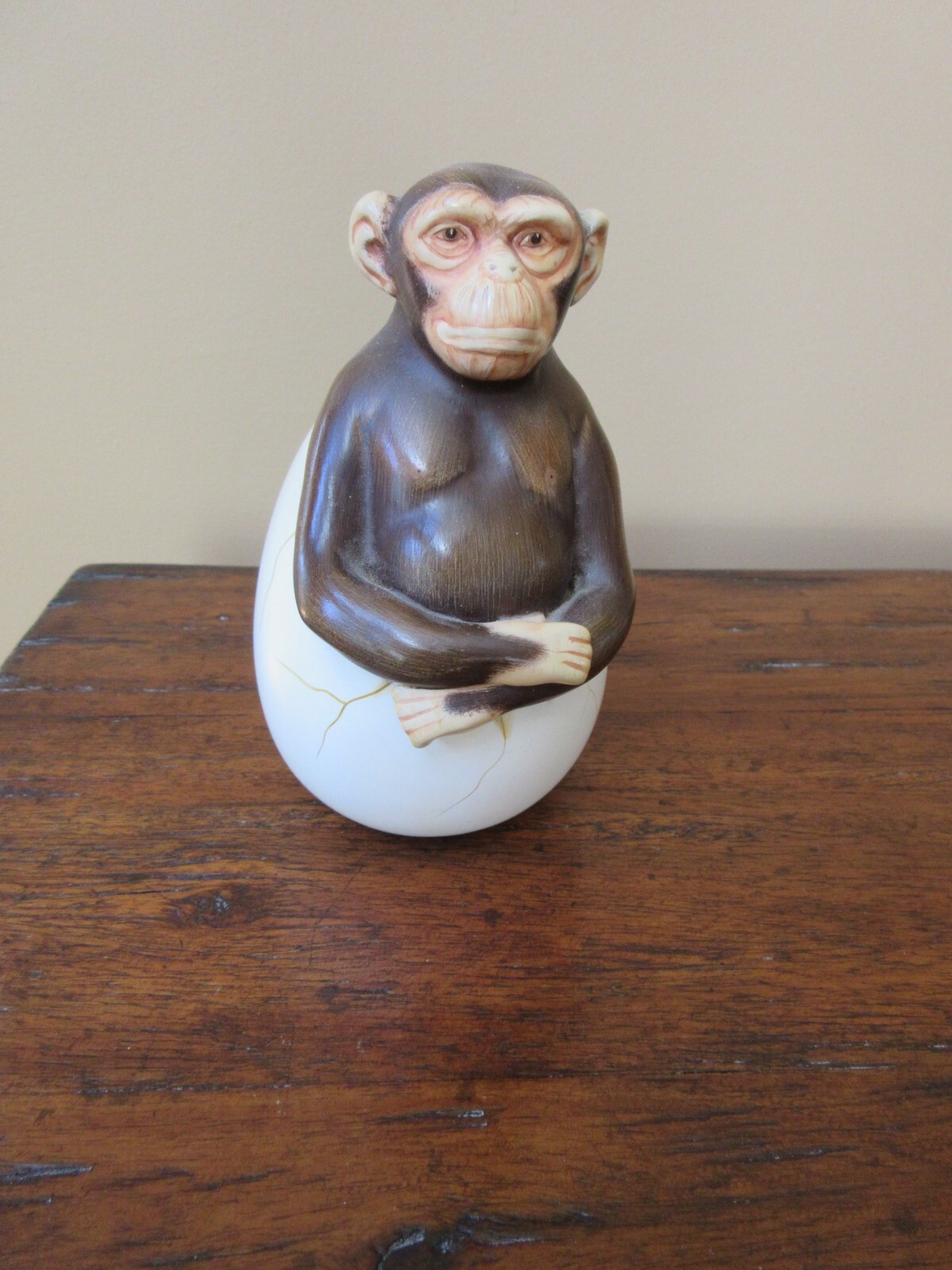 Sergio Bustamante Signed Monkey Emerging From Egg (6" Tall) | eBay