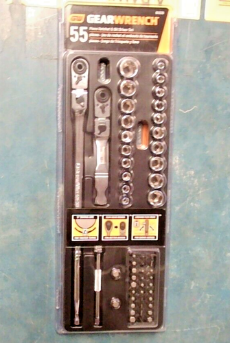 GEARWRENCH 81039, 55 Piece Ratchet & Bit Driver Set. BRAND NEW ...