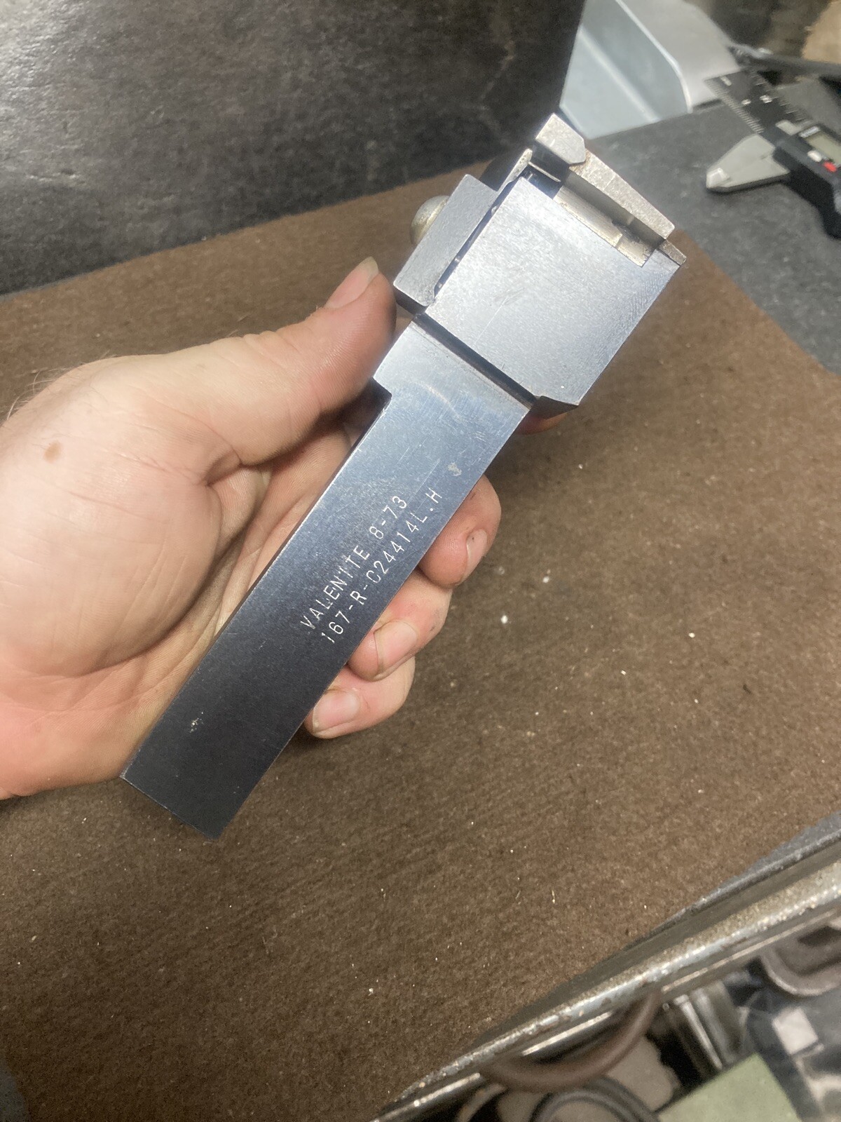 VALENITE INDEXABLE ID Grooving Threading Metal Lathe TOOL HOLDER 167-R ...