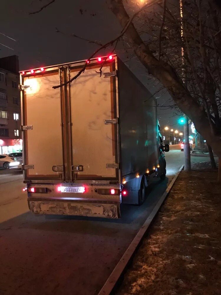 QUAD 12v Amber LED Side Light Marker Indicator for DAF SCANIA VOLVO ...