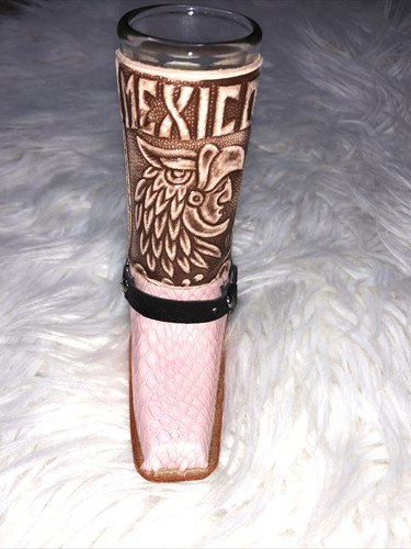 Handmade Mexican Boot Shot Glass Leather Tequilero 1pc | eBay