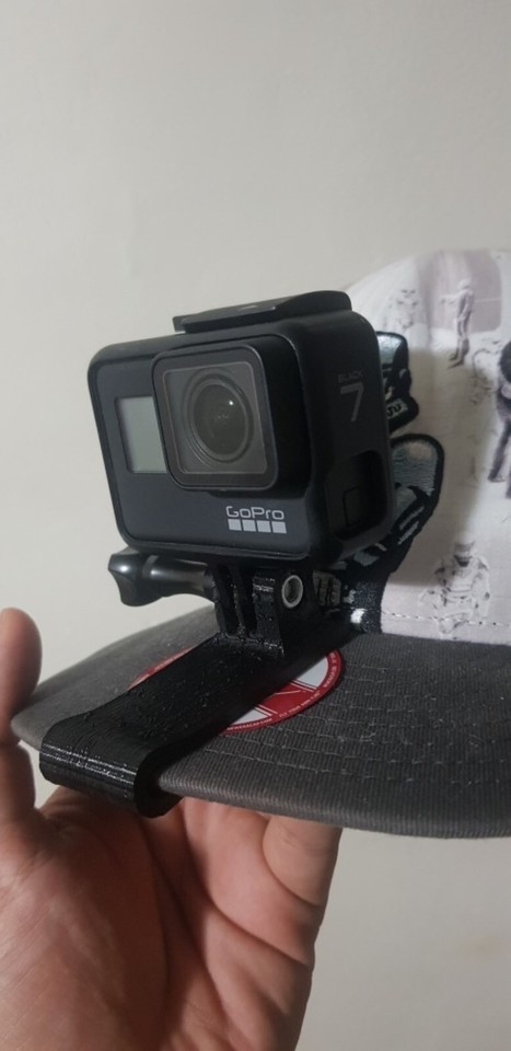 GoPro Cap Mount Clip For Hats Camera Accessories Connector Attachment ...