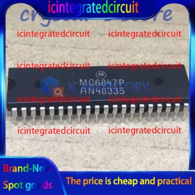 5PCS MC6847P MC6847 6847 Video Display Generator IC DIP40 | eBay