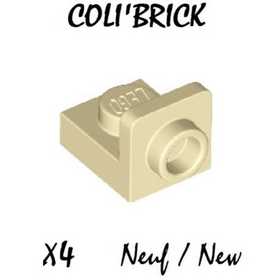Lego 36840 - 4x Support / Bracket 1x1 1x1 inverted - Beige Tan - New ...