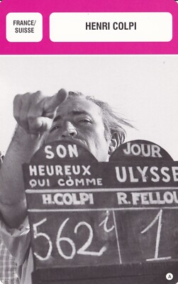 FICHE CINEMA : REALISATEURS - HENRI COLPI 1950-73 | eBay