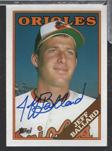 Jeff Ballard Orioles Autographed 1988 Topps #782 w/COA 021224NPCD260 | eBay