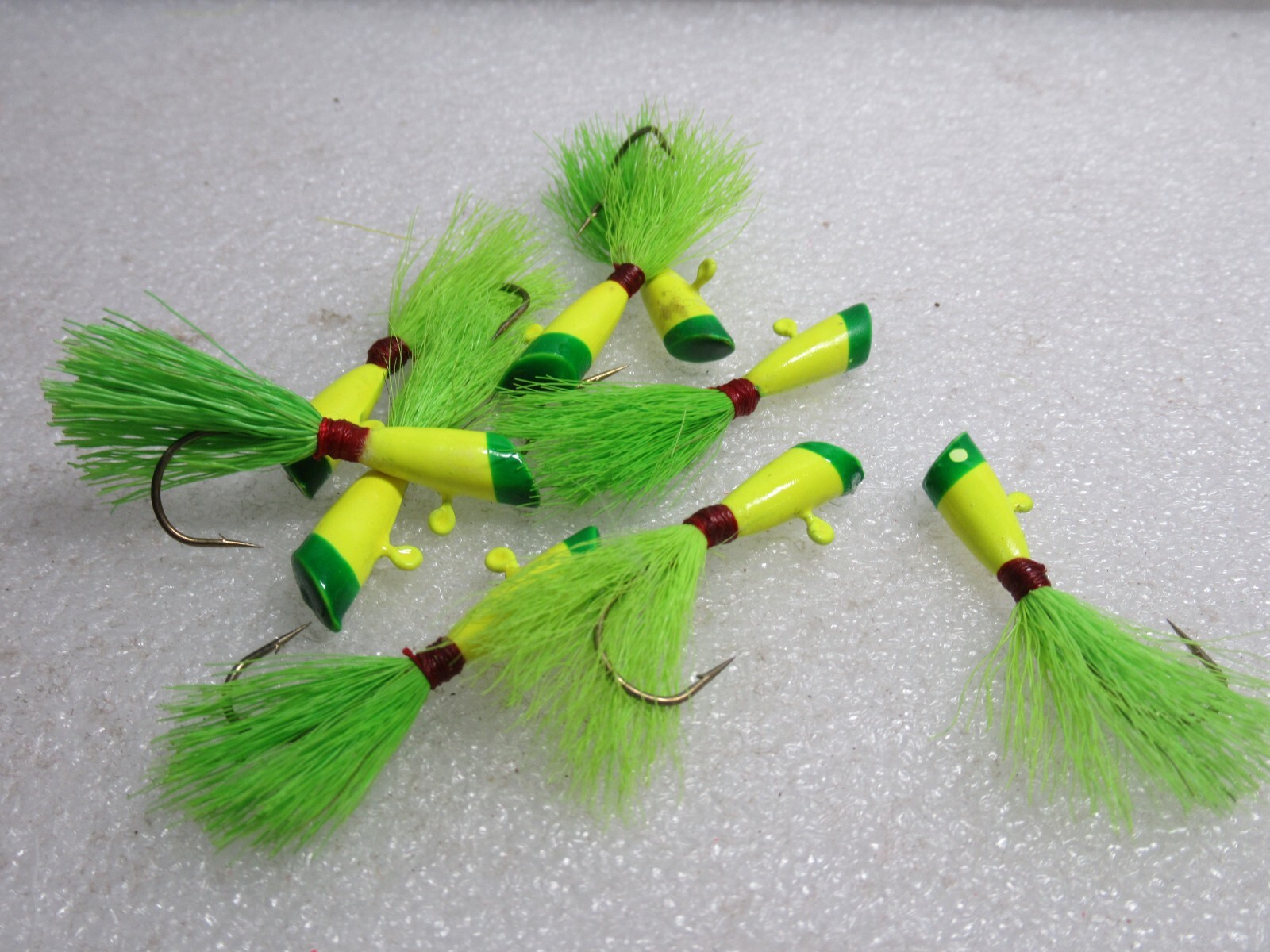 SHAD DARTS 10 NON LEAD ECO FRIENDLY 1/8 OZ DART JIG HEAD CRAPPIE ...