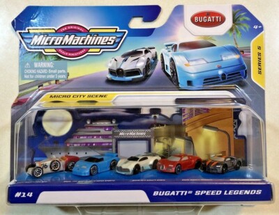 NEW 2021 MICRO MACHINES Series 5 BUGATTI SPEED LEGENDS VHTF | eBay
