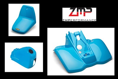 NEW YAMAHA YT60 TRI ZINGER ELECTRIC BLUE COMPLETE PLASTIC FENDER KIT YT ...