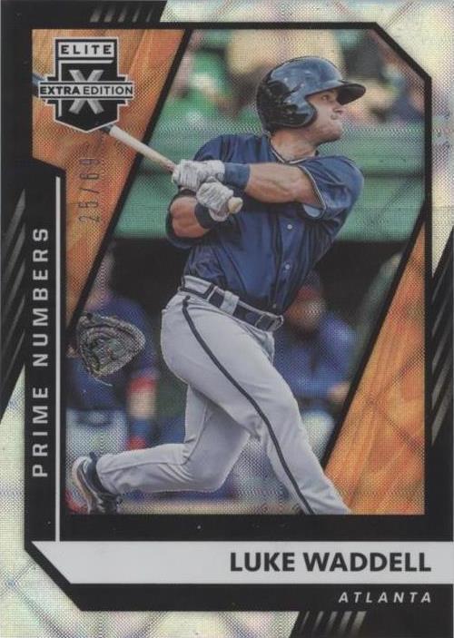 2021 Panini Elite Extra Edition - Luke Waddell #157 Prime Numbers B /69 ...