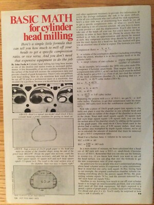 ENG154 Article Engine Basic Math for Cylinder Head Milling May 1973 1 ...