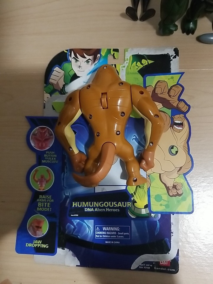 Ben 10 Alien Force Ultimate DNA Alien Heroes Humungousaur 6" Action ...