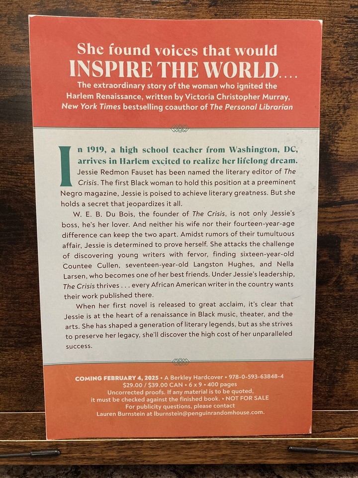 Harlem Rhapsody by Victoria Christopher Murray (2025, ARC Trade ...