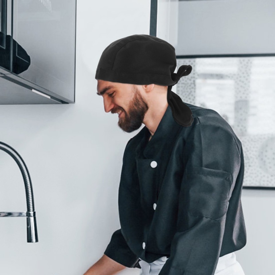 Kitchen Serving Hat Restaurant Cooking Catering Hats Unisex Chefs ...