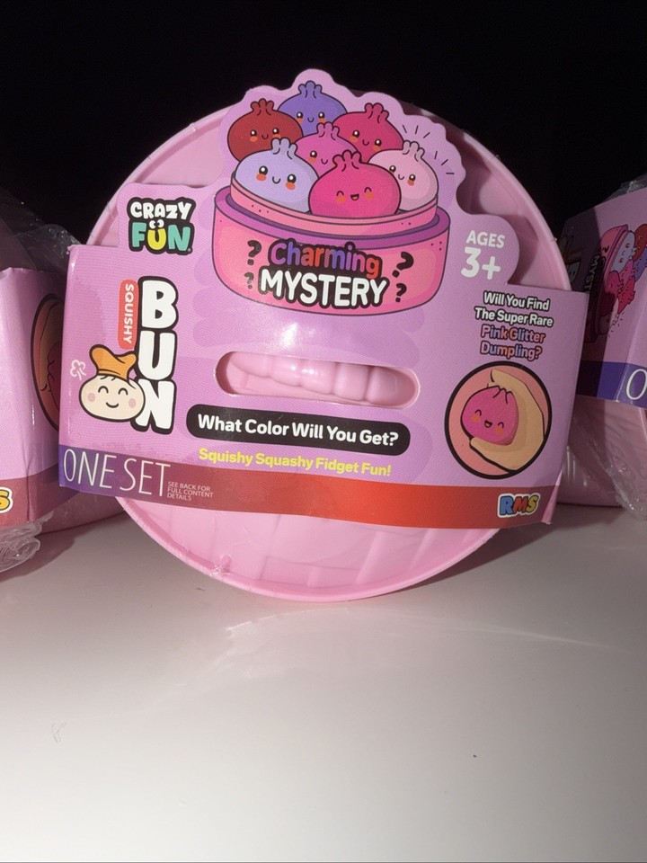 Squishy Bun Dumpling Mystery Blind Box Valentines Day RARE Fidget New ...