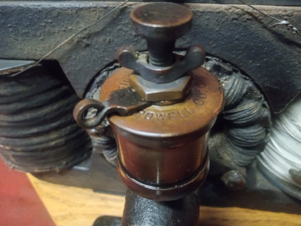 Early Antique 1890's Bipolar Electric Motor Dynamo With Powell Glass ...
