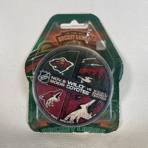 2005-06 MINNESOTA WILD VS ARIZONA COYOTES RARE LIMITED EDITION NHL ...