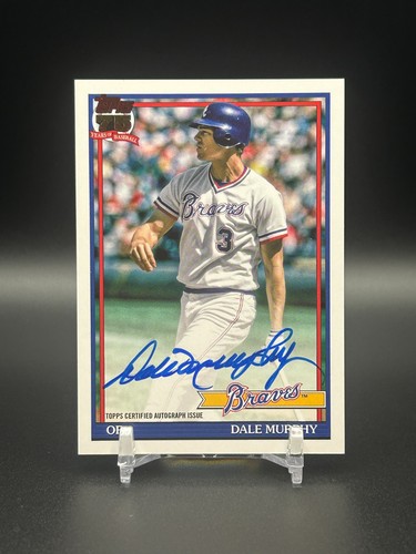 2026 Topps Series 1 Dale Murphy 1991 On Card Autograph 91A-DMU | eBay