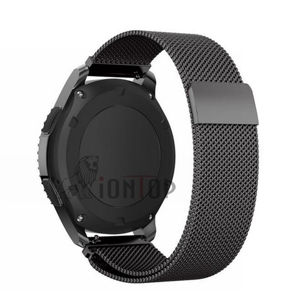 New 20mm 22mm Milanese Loop Stainless Steel Band Quick Release Wrist ...