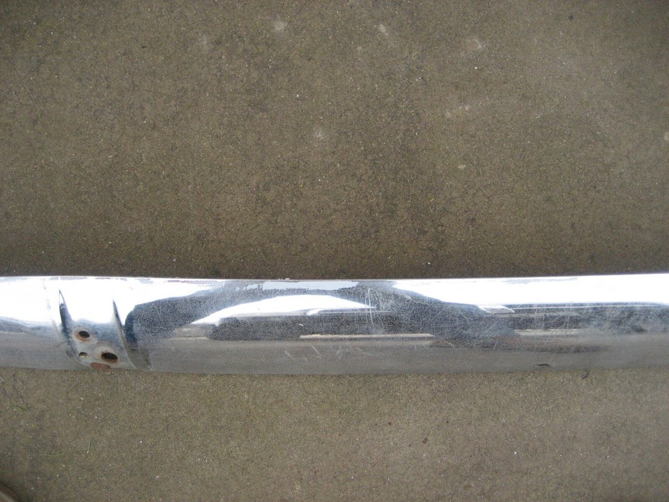 1955 CHEVY REAR BUMPER-(1) PIECE REAR BUMPER | eBay