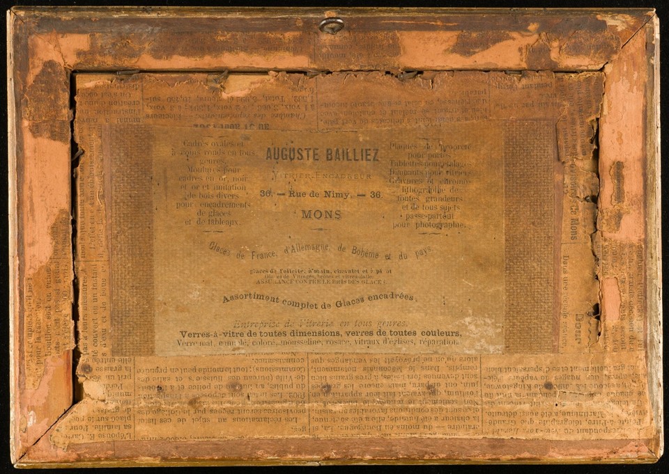 1890 Stevengraph The First Innings Baseball Silk Woven Picture Thomas ...