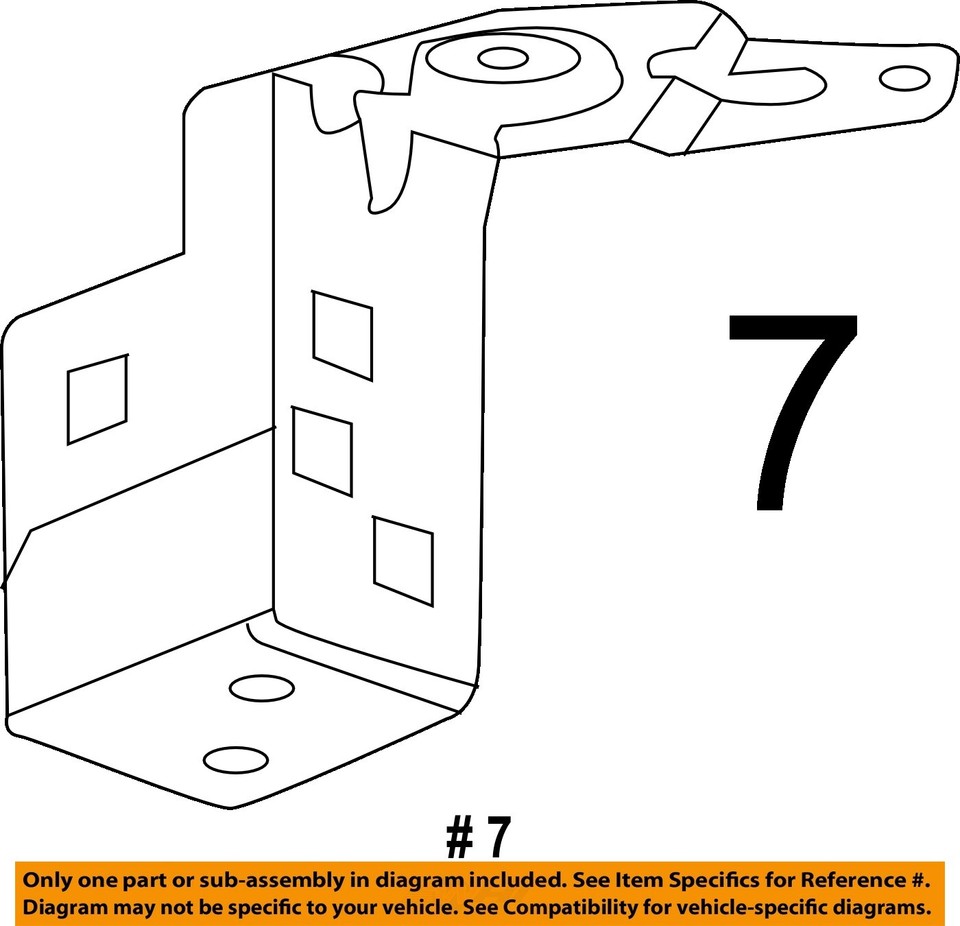 Chevrolet GM OEM Headlamp-Front Lamps-Headlamp Assembly Bracket Right ...