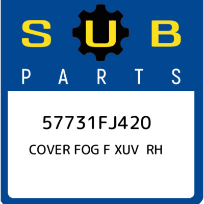 57731FJ420 Subaru Cover fog f xuv rh 57731FJ420, New Genuine OEM Part ...
