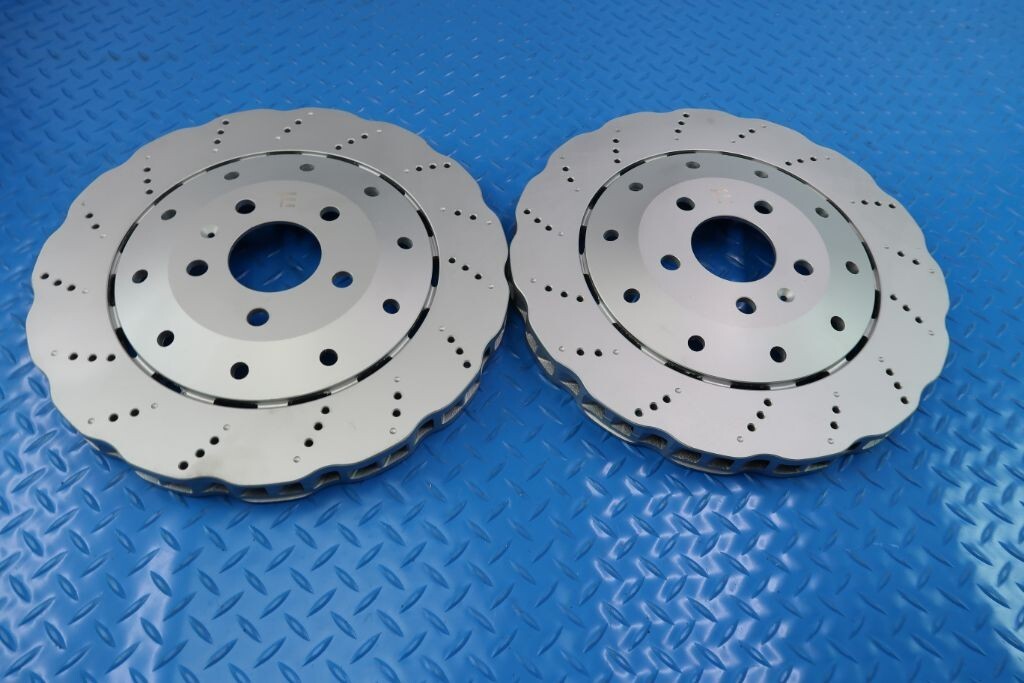 Lamborghini Huracan R8 rear brake disc rotors #12070 | eBay UK