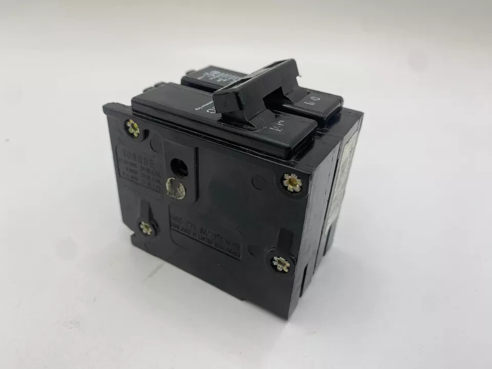 Eaton Cutler Hammer BR220 20 Amp 2 Pole 120 240V AC C220 - Black (BR220 ...