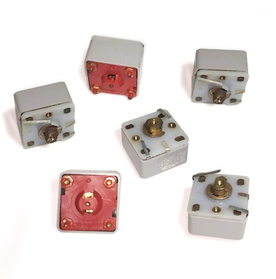 10pcs Dual 4-270pF Variable Tuning Capacitor AM-FM Crystal Radio Soviet ...