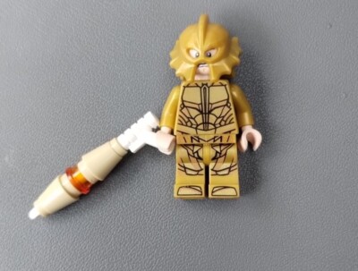 Lego Atlantean Guard Aquaman Atlantis Gold Armor Minifigure Justice ...