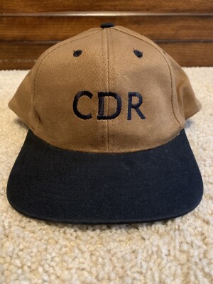 CDR Snapback Hat Brown | eBay