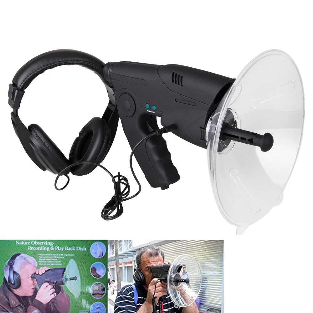 EROCK 300FT Parabolic Sonic Listening Device Microphone, 55% OFF