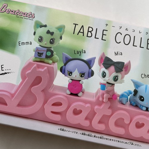 Beatcats TABLE COLLECTION Figure Set Layla Mia Chelsea Emma Rico Sanrio ...