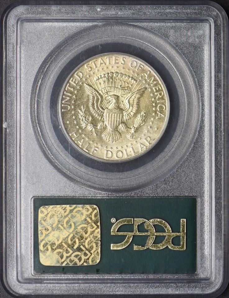1964-D Kennedy Silver Half Dollar - PCGS # Error MS Sample Slab OGH ...
