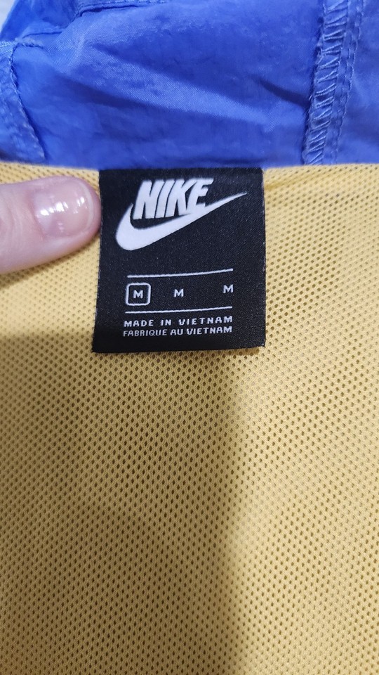 Women's Nike Sportswear Icon Clash Woven Jacket Size Medium Purple ...