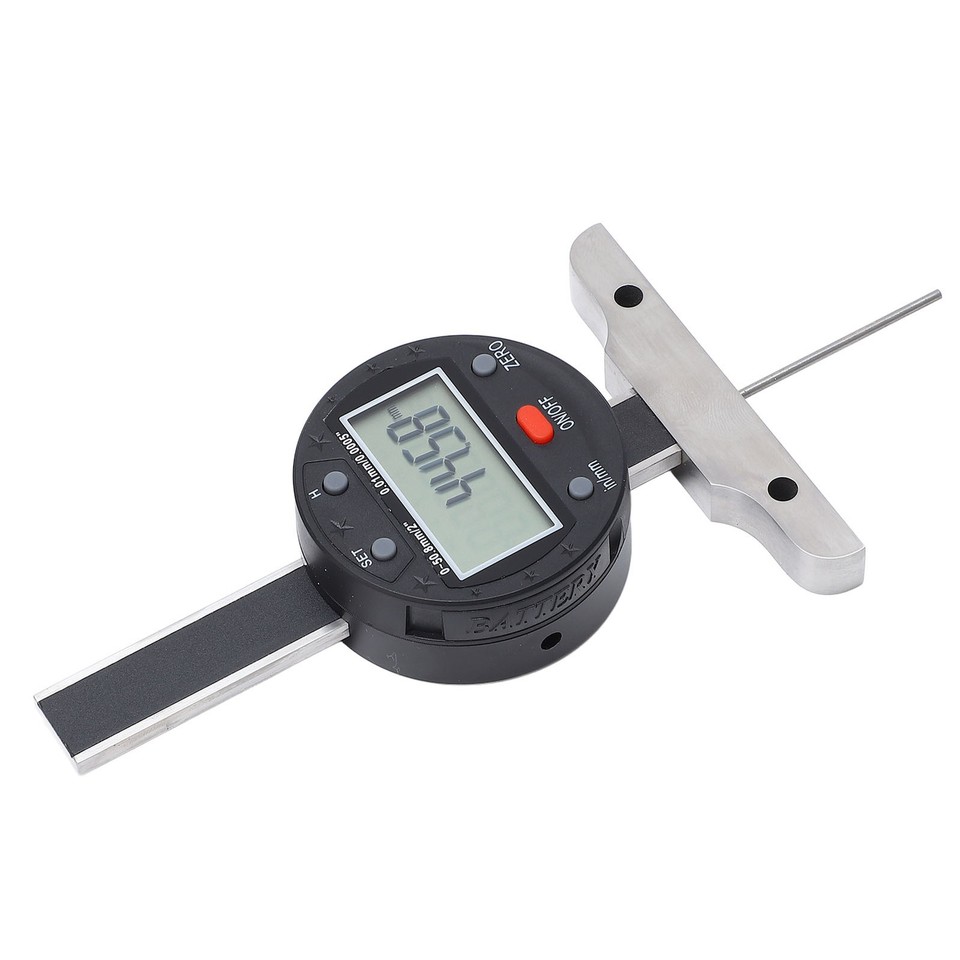 0-2in Digital Depth Gage Electronic Depth Gauge 0.0005in Dial Indicator ...