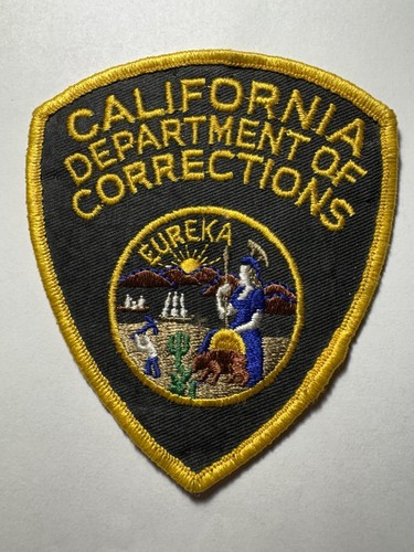 California Department of Corrections Patch | eBay