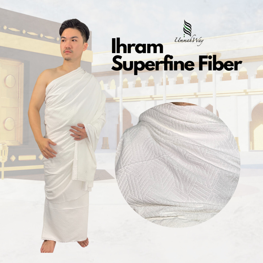 Superfine Fiber Ihram Ehram Ahram Towel 1 Set Hajj Umrah Kids DHL ...