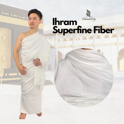 Superfine Fiber Ihram Ehram Ahram Towel 1 Set Hajj Umrah Kids DHL ...