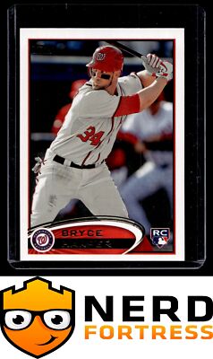 2013 Topps #RCP-24 Bryce Harper Manufactured Rookie Card Patch NM-Mint ...