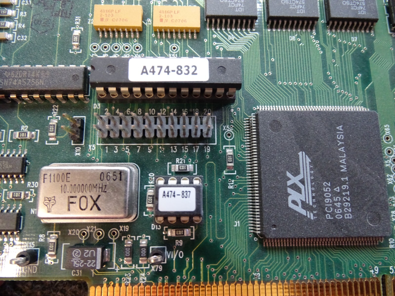 Instron PCI DigiLink Card Tension Tester Board A596-1 for sale online ...