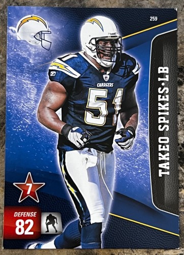 2011 Panini Adrenalyn XL - Takeo Spikes card | eBay