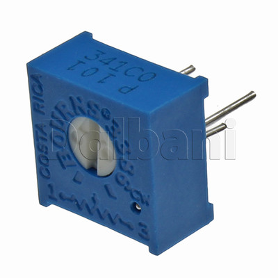 5pcs 3386P-1-101LF Top-Adjust Bourns Trimpot Cermet Trimmer POT 100 Ohm ...