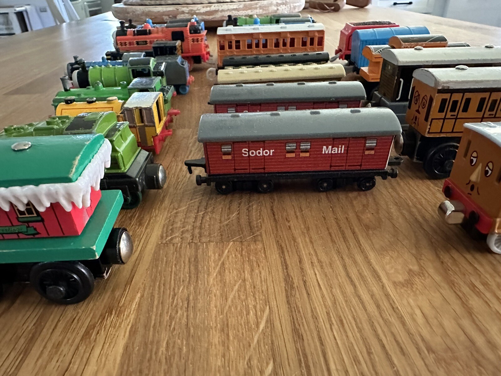 Lot of 22 Thomas and Friends Trains By Ertl, Mattel, Trackmaster ...
