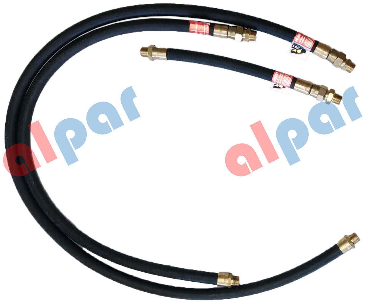 Air Brake chamber Hose overall length 32 inches 1/2" ID 3/8 Swivel ...