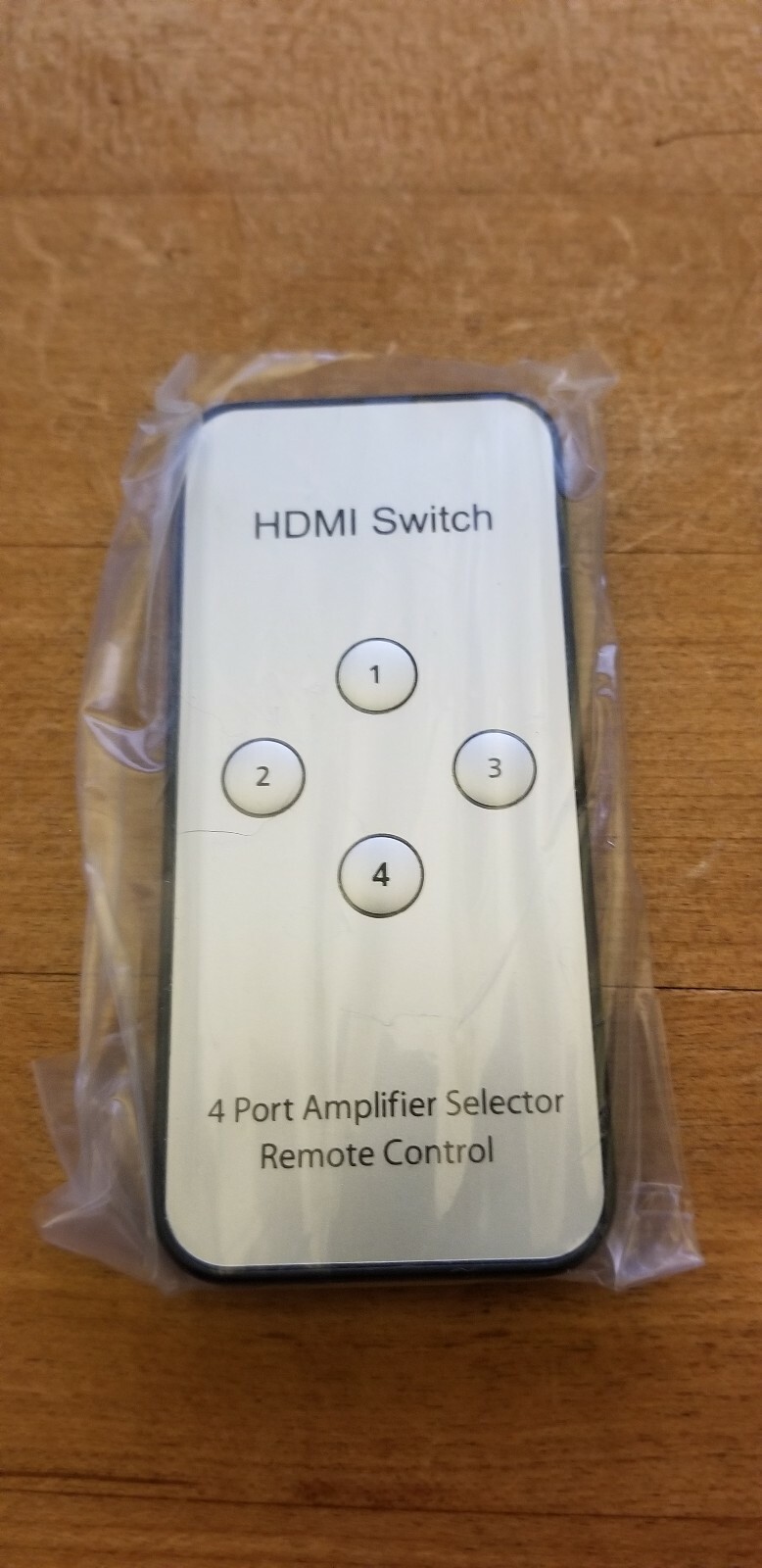 4 Port Amplifier Selector Receiver Remote for Monoprice HDMI Switch ...